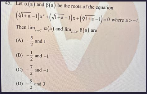 Solved For Every Integer N ﻿let An ﻿and Bn ﻿be Real