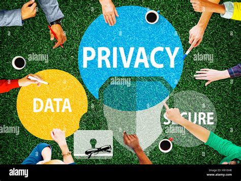 Privacy Data Secure Protection Safety Concept Stock Photo Alamy