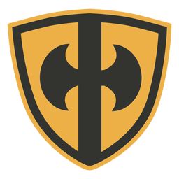 Army Axe Patch Badge PNG SVG Design For T Shirts