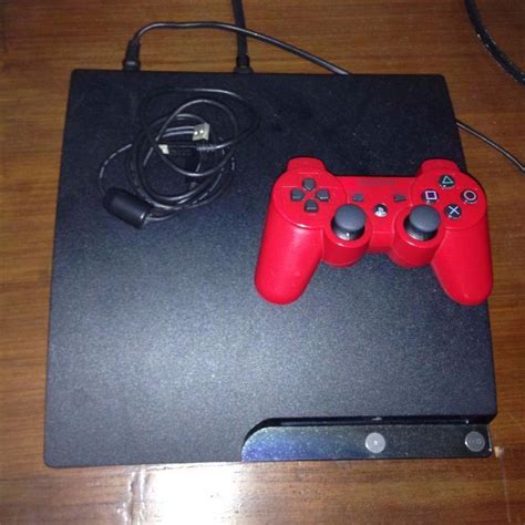 Jailbroken PS Slim GB Running REBUG Custom Firmware Video Gaming Video Game