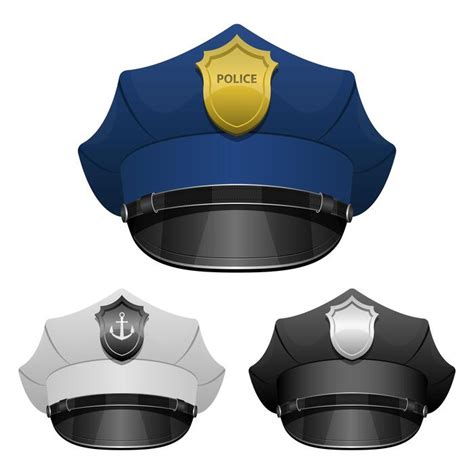 Gorra Policia Vectores Iconos Gráficos Y Fondos Para Descargar Gratis