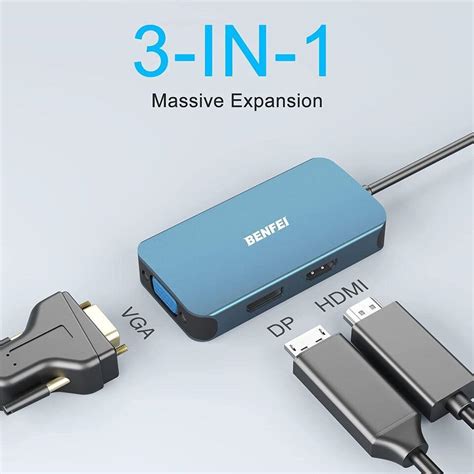Benfei Usb Type C To Hdmi Displayport Vga Adapter In Pakistan For Rs 5500 00 Ok Computers