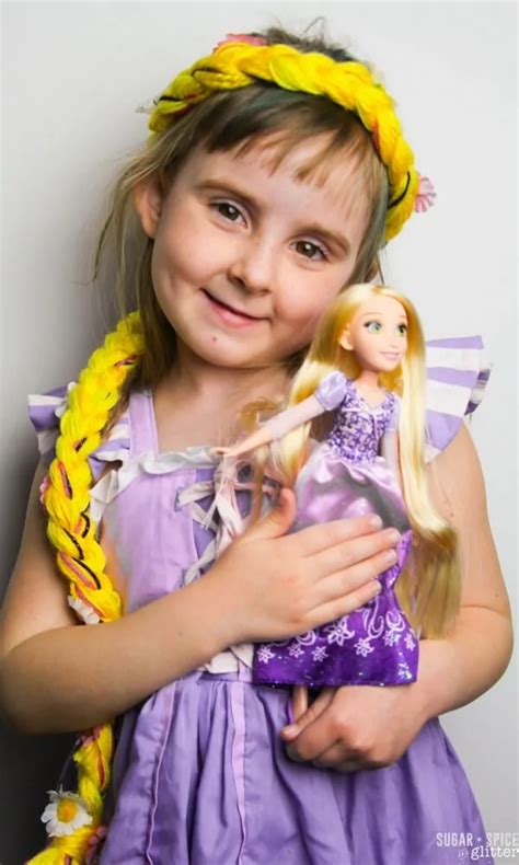 Tangled Rapunzel Braid Flowers