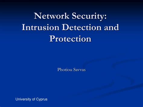 Ppt Network Security Intrusion Detection And Protection Powerpoint Presentation Id 6020296