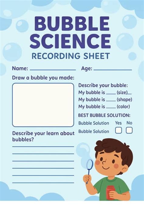 Bubble Science Stem Activity K4 Hands On Science Lab By Innovative