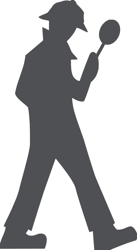 Svg 유리 형사 남자 확대 무료 Svg 이미지 및 아이콘 Svg Silh