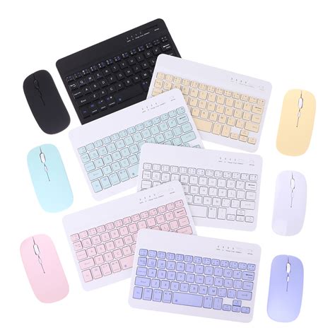 Wireless Keyboard Mobile Phone Tablet Computer Bluetooth Keyboard Mouse Set Creek Daraz Pk