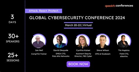Packt On Linkedin ⏰ Only 4 Days To Go Until The Global Cybersecurity Conference Goes Live