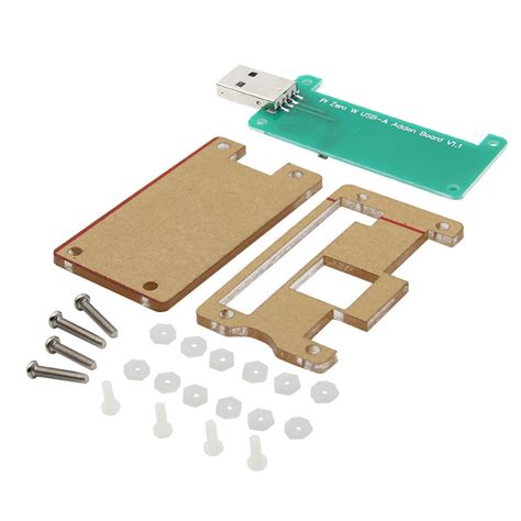 raspberry pi zero w badusb usb a addon board usb connector rpi0 to