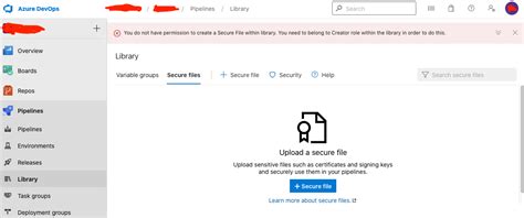 ios retrieve file from keyvault instead of secure files in