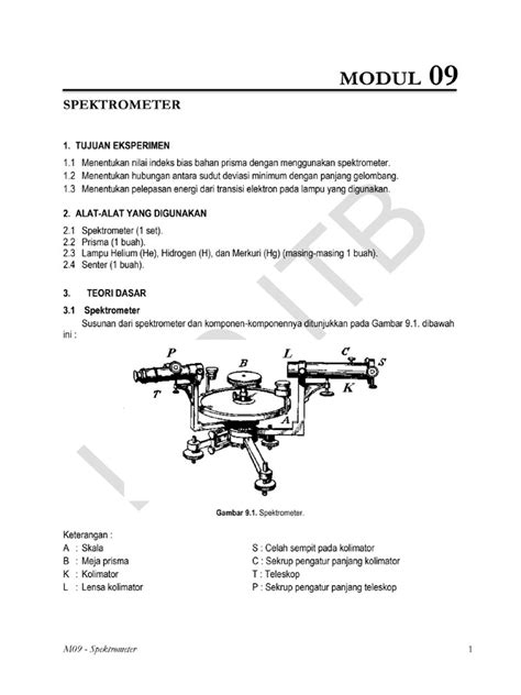 Spektrofotometer 1 Pdf