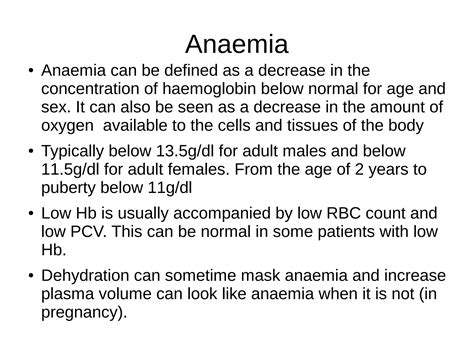 Unit 3 Rbc Disorders Odp