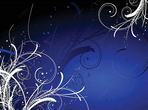 Floral Abstract Background Illustration Decorative Curve Vector Illustration Decorative Curve