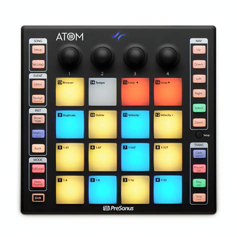 Presonus Atom Production And Performance Midi Pad Controller Forexpmusic