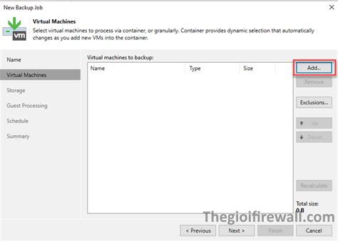 HƯỚng DẪn Backup MÁy Ảo BẰng Veeam Backup And Replication Thegioifirewall