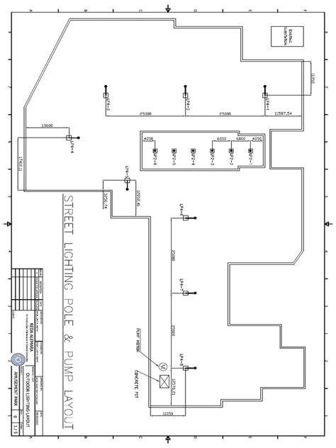 Outdoor Lighting Layout Pdf