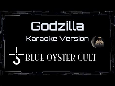 Blue Oyster Cult • Godzilla Cc 🎤 Karaoke Instrumental Youtube