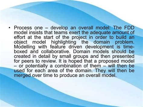 Feature Driven Development Fdd Pptx Web Development Internet