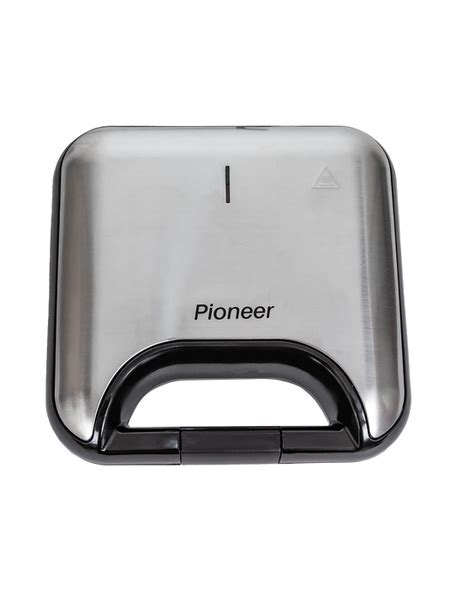 Вафельница Pioneer с эффектом румяной корочки, 3 съемные пары панелей ...