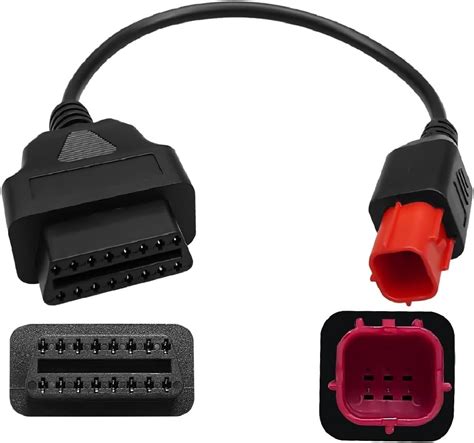 2 In 1 Obd2 Adapter Cable For Harley 4 Pin 6 Pin Motorcycle