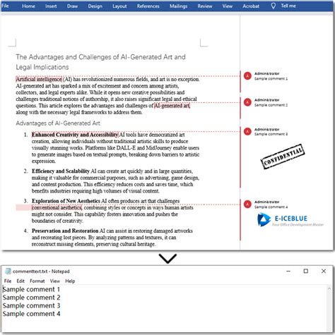 Java Extract Comments Text And Images From Word Documents