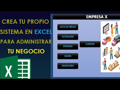 Como Construir Un Sistema En Excel Para Administrar Tu Negocio YouTube