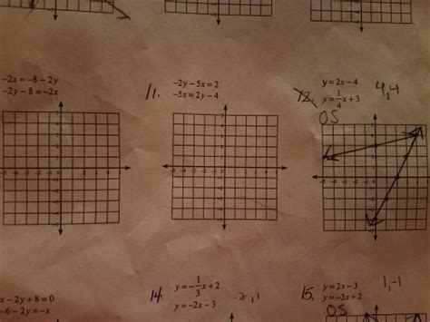 Solved Can You Graph Them Then Plug In The X And Y From Chegg Com