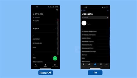 مقایسه Hyperos و Ios ؛ شباهت های شوکه کننده شیائومی سیتی