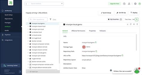 Php Composer Nuget And Gems Package Type In Jfrog Artifactory
