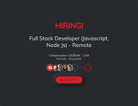 Full Stack Developer Javascript Node Js Remote At ArkusNexus Torre