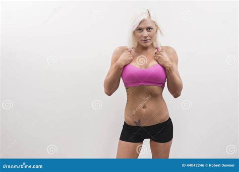 Blonde Fit Girl