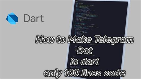 Cara Bikin Telegram Bot Dart Vm Azkadev Speed Code Youtube