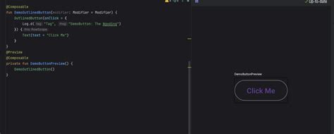 The Ngoding Jetpack Compose OutlinedButton