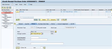 Storage Location Control In SAP ERP Warehouse Management