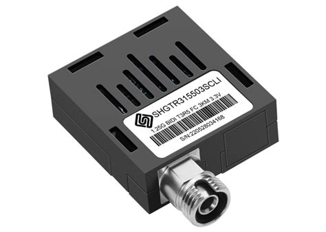 1×9 1 25g Bidi 3km 工业级光模块 Sc Fc St 2025展位号 11c708 Cioe中国光博会