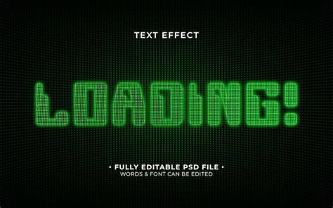 Premium Psd Screen Text Effect