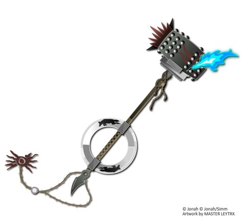 Kung Fu Panda 2 Boss Wolf Keyblade By Masterleytrx On Deviantart