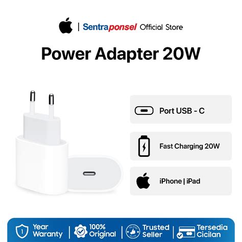 Jual Apple W Usb C Power Adapter Shopee Indonesia