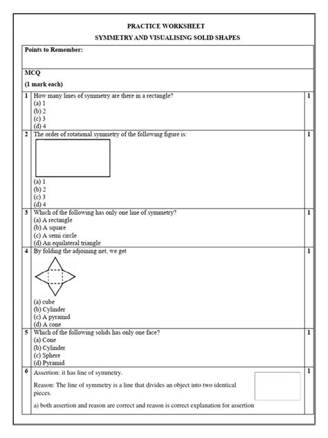 Symmetry And Shapes Class 7 Pdf Shape Polytopes