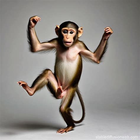 Monkey Dancing Prompts Stable Diffusion Online