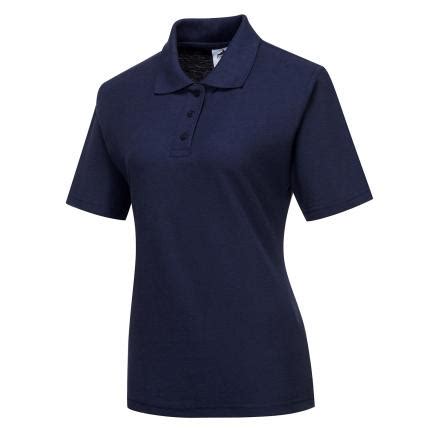 Portwest B209nar Naples Womens Navy Blue Polo Shirt Mister Worker®