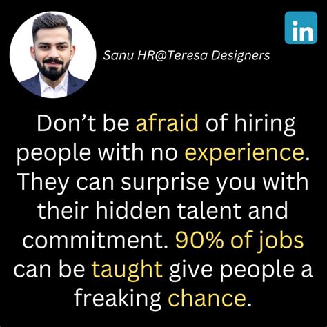 Nandini Bhatt On Linkedin Recruiters Need To Consider This Thought