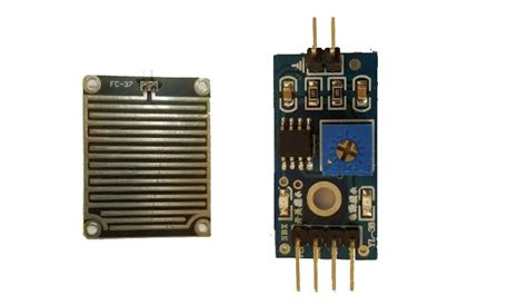 Rain Drop Sensor Module Pinout Datasheet And How To Use It In A Circuit