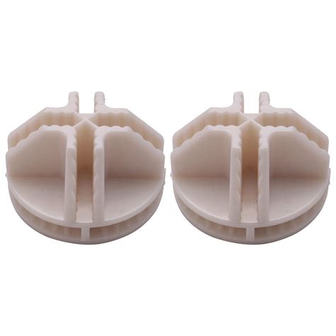 40 Pcs Grid Cube Connector Abs Connectors For Wire Storage Shelving White