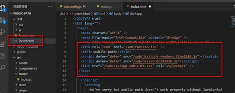 Javascript 关于vue项目中publicpath的二三事 个人文章 Segmentfault 思否