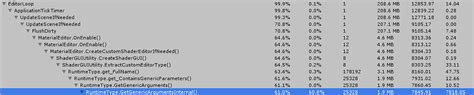 Materialeditoronenable Super Slow Unity Engine Unity Discussions