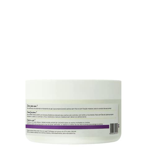 Creme Deva Curl Styling Cream Modelador 250g Clube Do Cabelo Pro