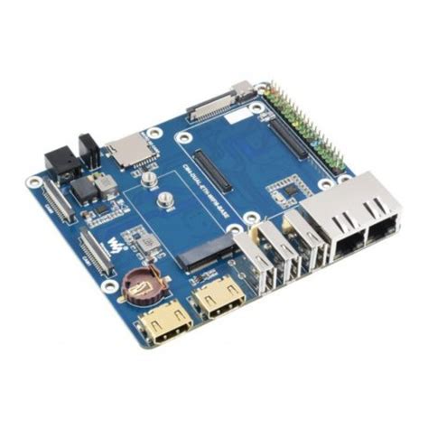Waveshare WIFI Dual ETH Base Board Mini Computer Designed For Raspberry Pi Compute Module Buy
