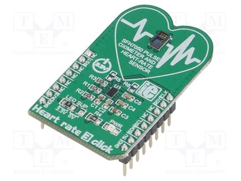 Heart Rate 3 Click Mikroe Click Board Prototype Board Comp