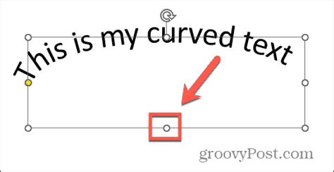 Cómo hacer una curva de texto en PowerPoint